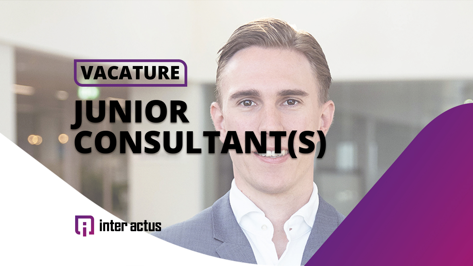 Vacature: Inter Actus zoekt een junior consultant - Inter Actus